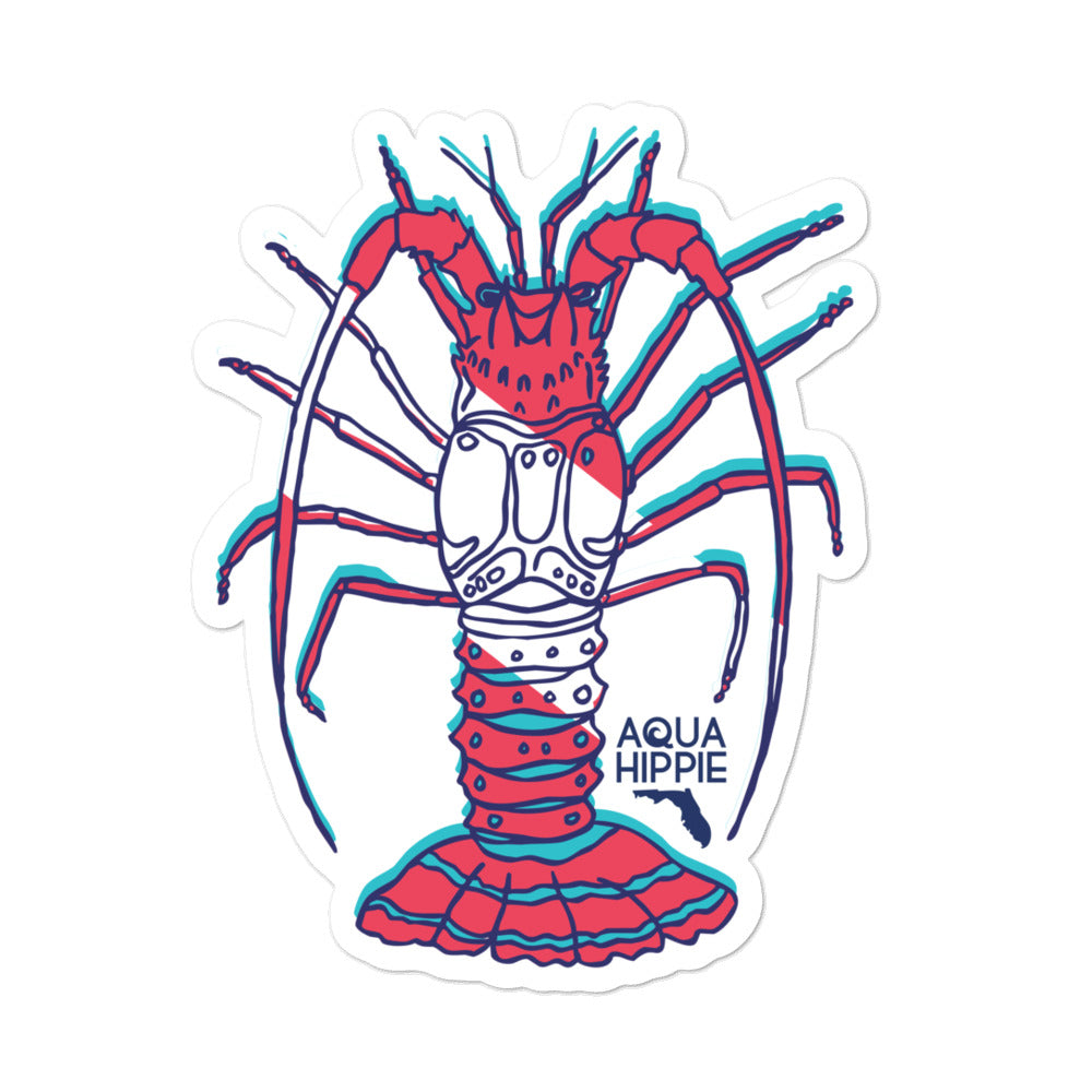 Aqua Hippie Lobster Decal – AQUA HIPPIE